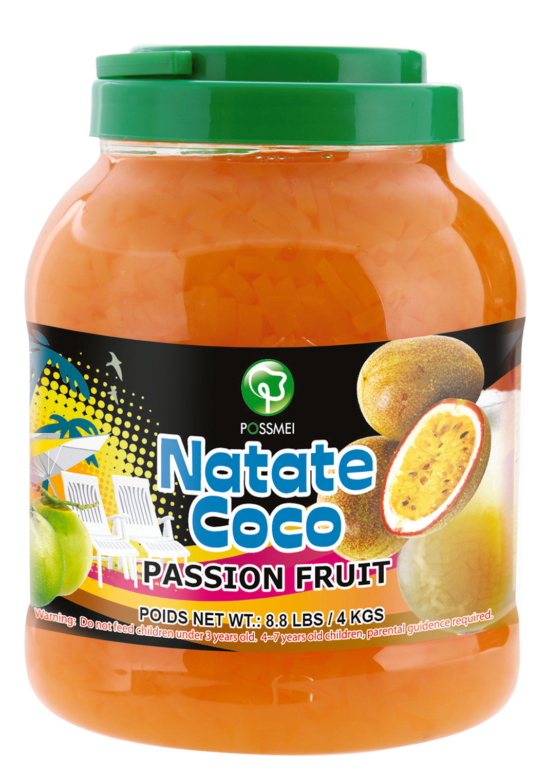Possmei Natate Coco Passion Fruit – Boba Tea Direct