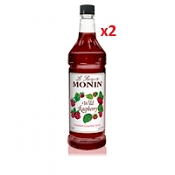 Monin Wild Raspberry Syrup (1L) - 2 bottles – Boba Tea Direct
