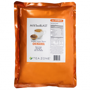 Tea Zone Milk Tea Blast - Okinawa Brown Sugar Flavor (2.2lbs) – Boba ...