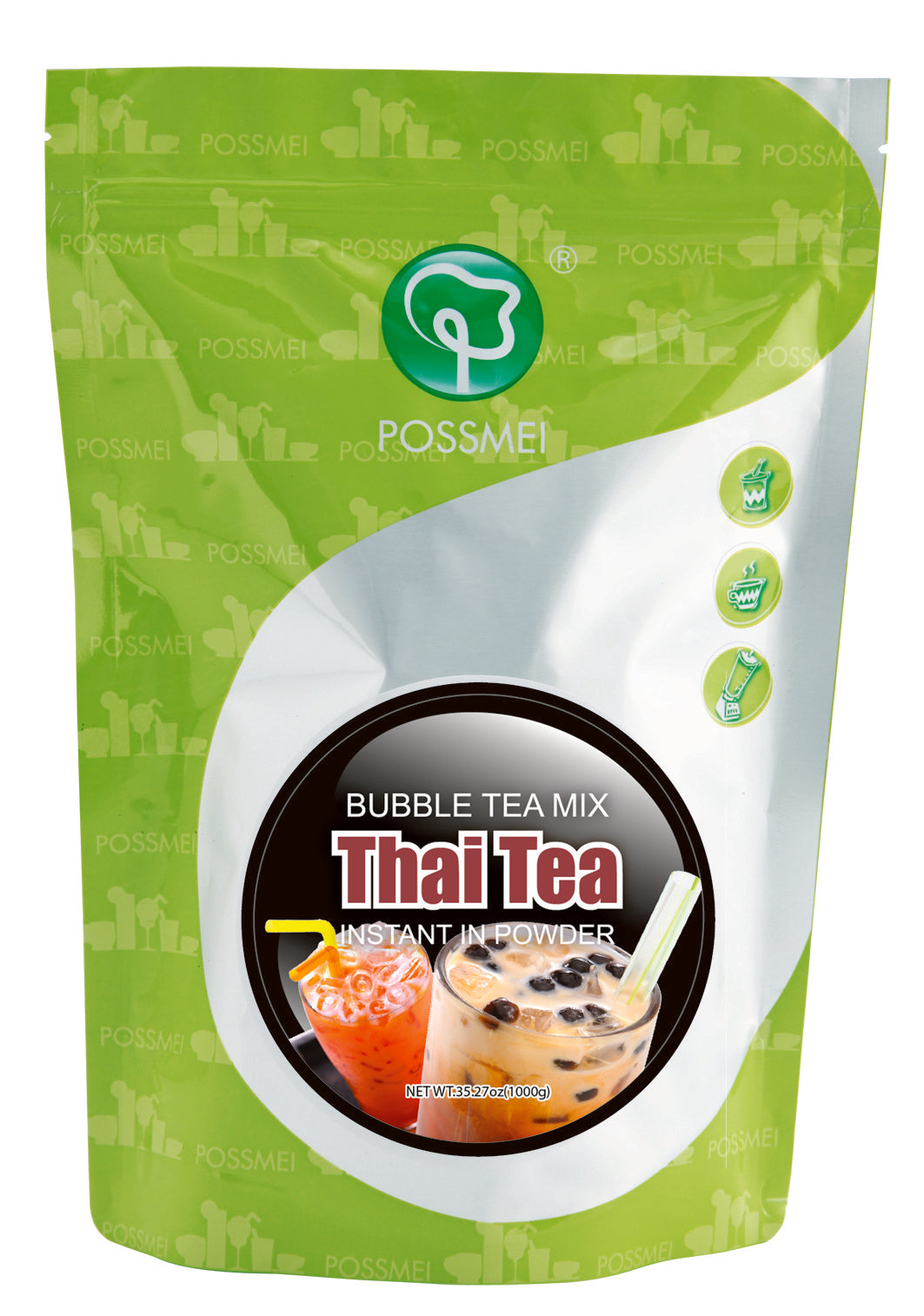Possmei Thai Tea Powder – Boba Tea Direct